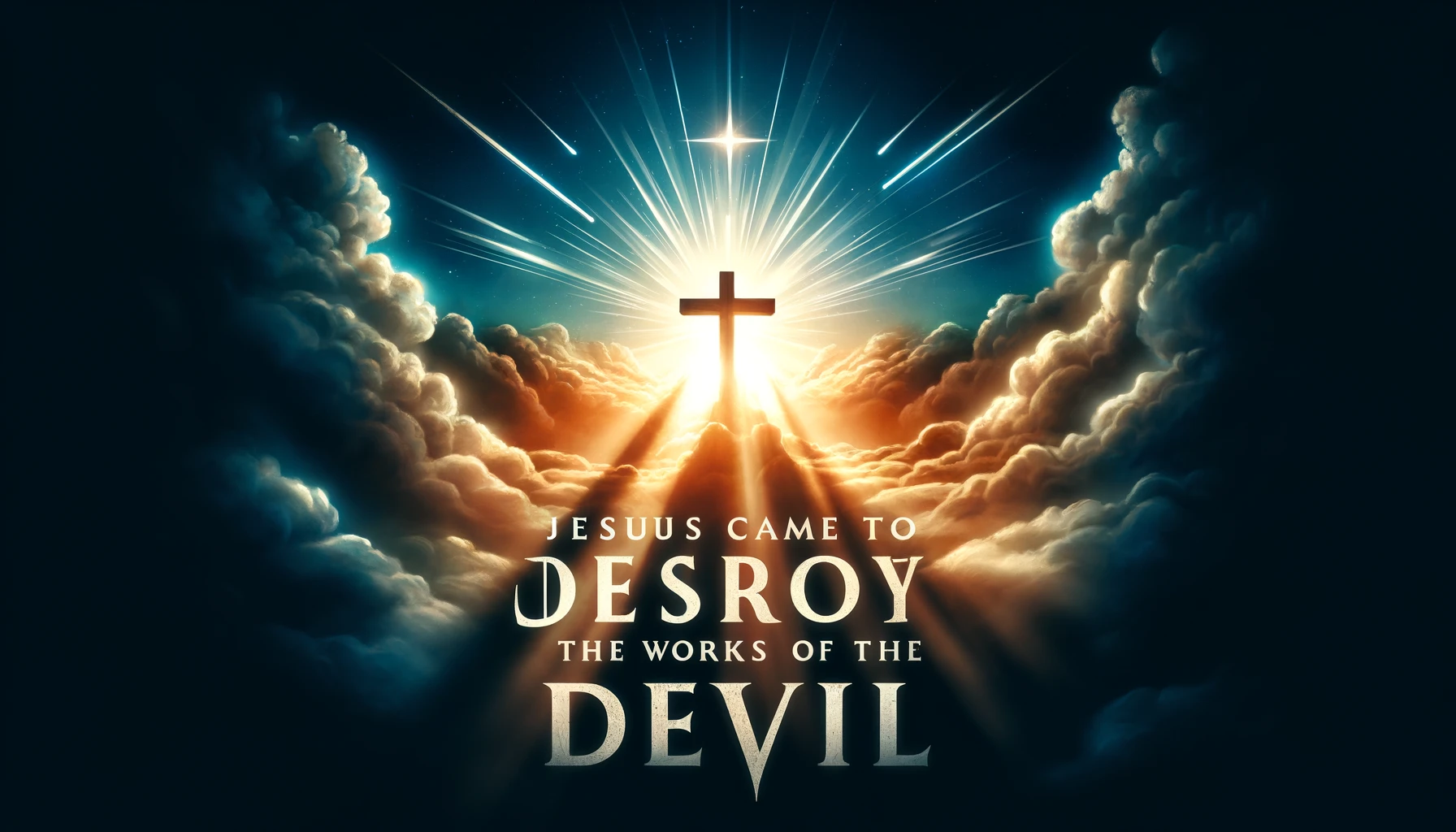 1 John 3:8 Jesus Came To Destroy The Works Of The Devil