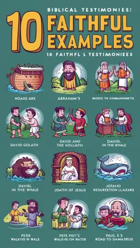 Biblical Testimonies: 10 Faithful Examples