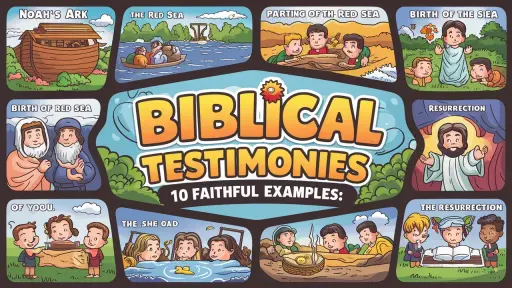 Biblical Testimonies: 10 Faithful Examples
