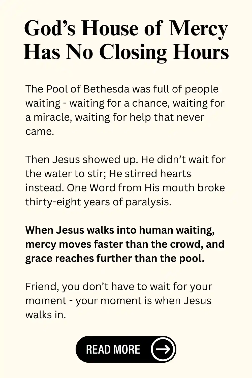 The Pool of Bethesda: 6 Key Aspects