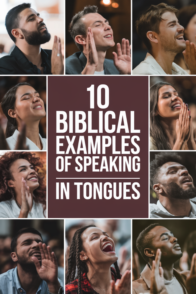 10 Biblical Examples of Speaking in Tongues Revealed