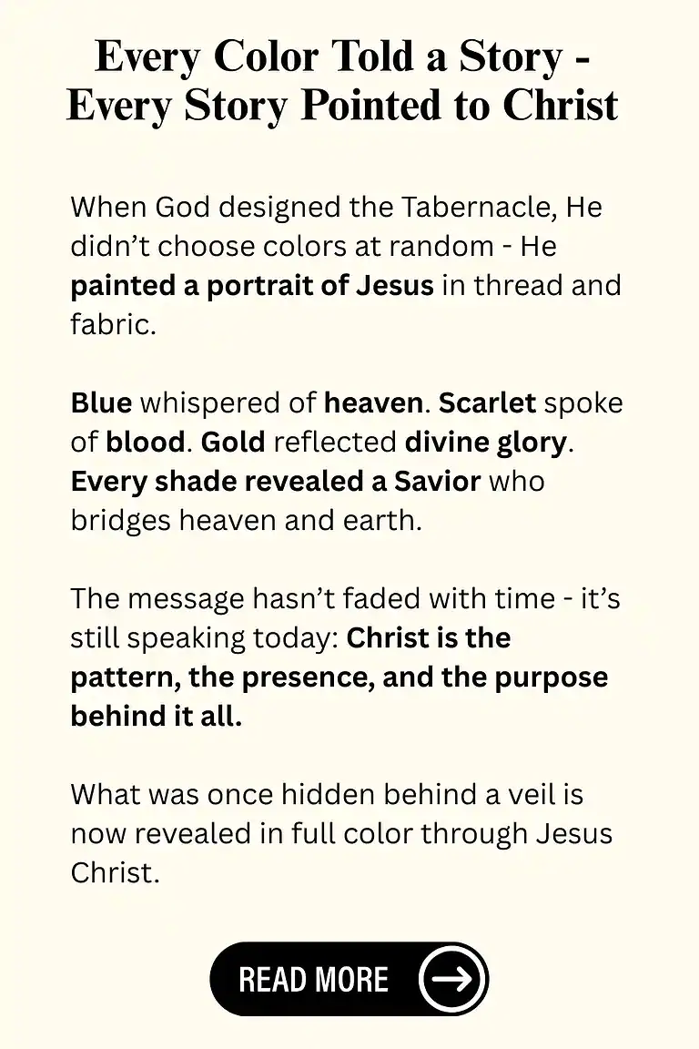 7 Symbolic Colors Used in the Tabernacle