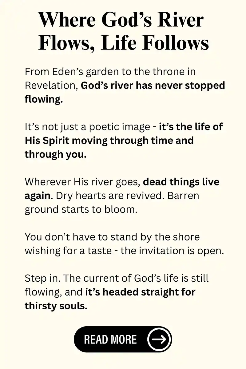 10 Water Sources and Their Spiritual Symbolism In The Bible