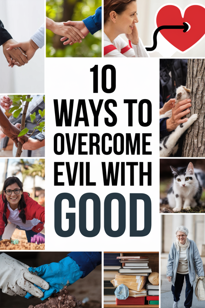 10 Ways to Overcome Evil with Good: Biblical Strategies for Positive Change