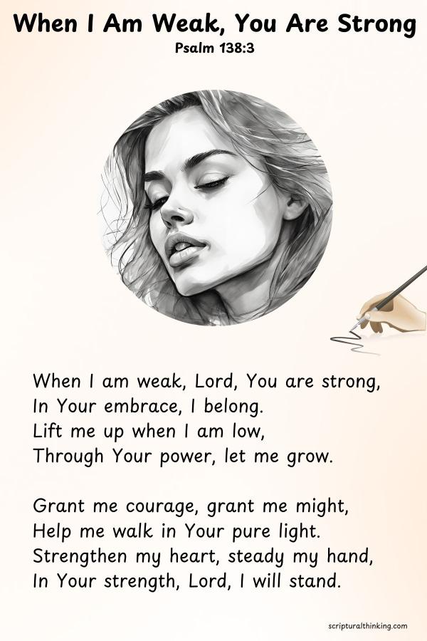 In the Day When I Cried You Answered Me