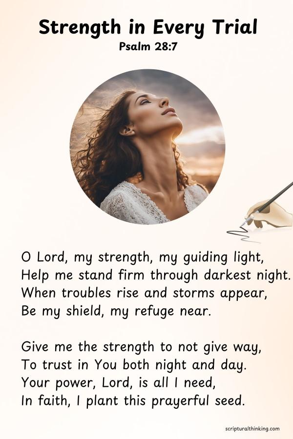 Lord Fulfill Your Promise of Being Our Strength and Shield: Bible ...