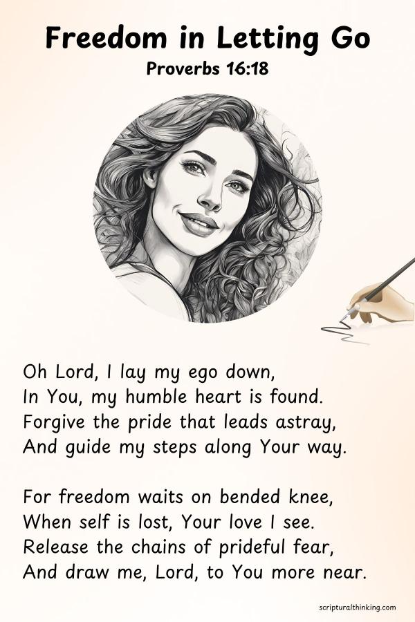 Surrendering Pride for Freedom: A Prayerful Reflection