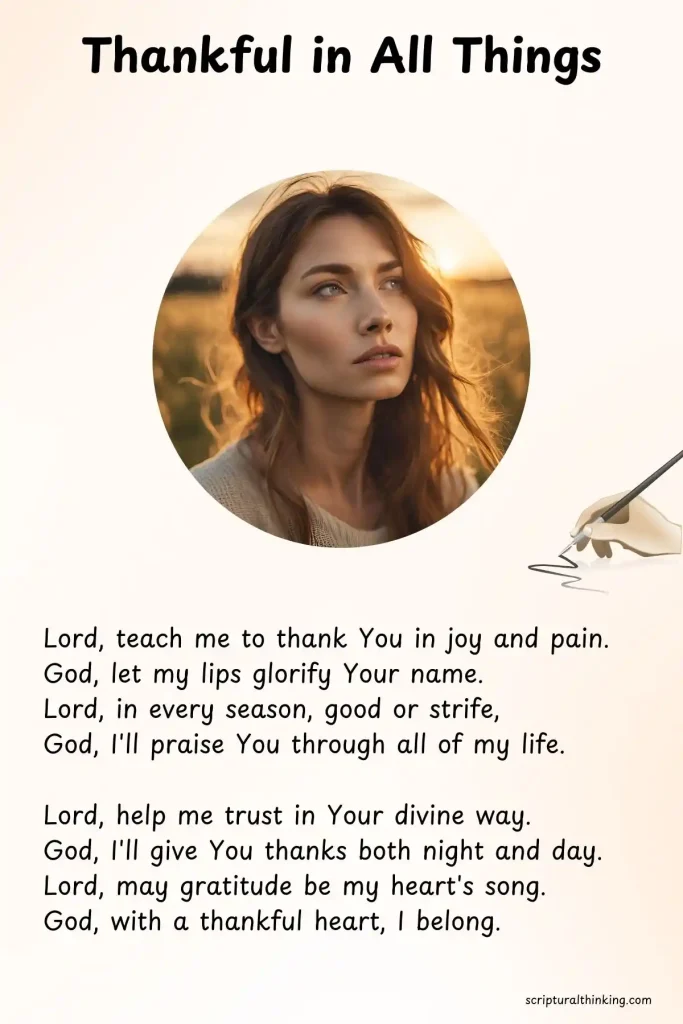 Give Thanks Always (Ephesians 5:20)