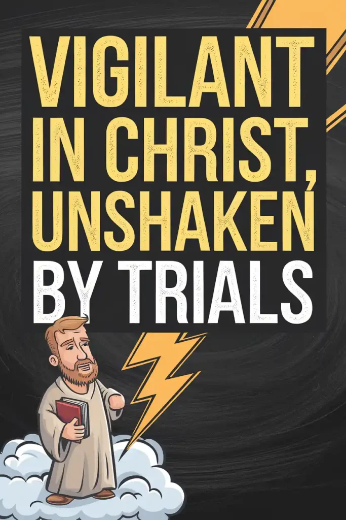 Be Sober and Vigilant (1 Peter 5:8)