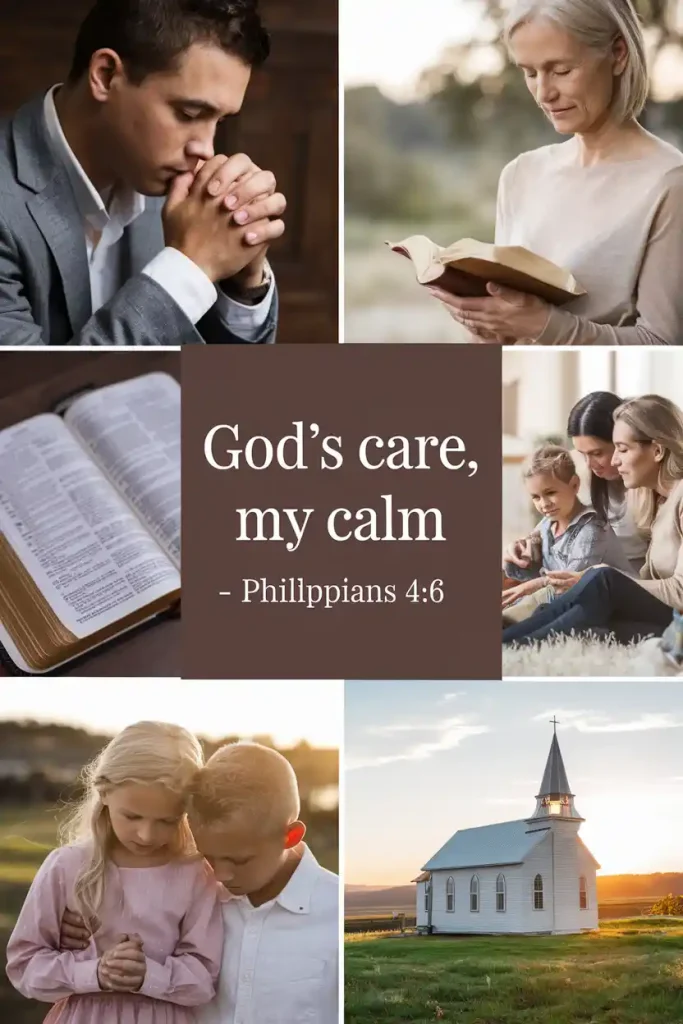 Freedom from Worry: Embracing the Peace of God in Philippians 4:6