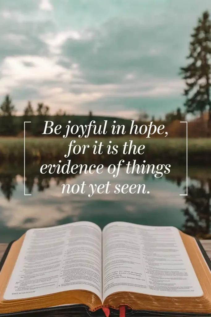 Be Joyful in Hope (Romans 12:12)