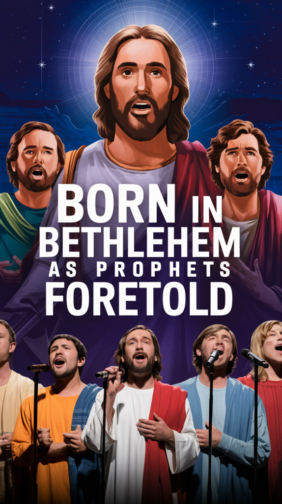 Born In Bethlehem As Prophets Foretold: Christmas Song