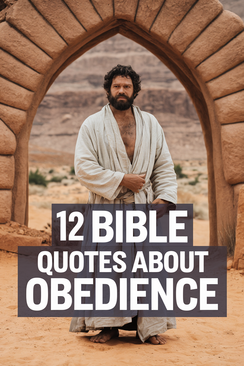 12 Bible Quotes About Obedience