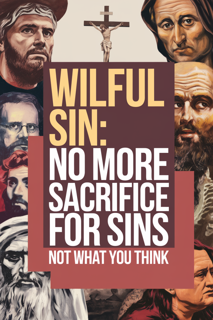Wilful Sin: No More Sacrifice For Sins