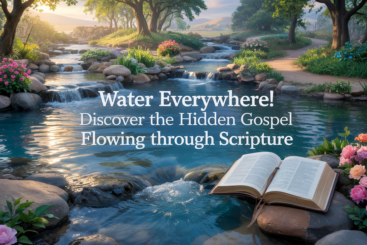 Water Everywhere! Discover the Hidden Gospel Flowing Through Scripture