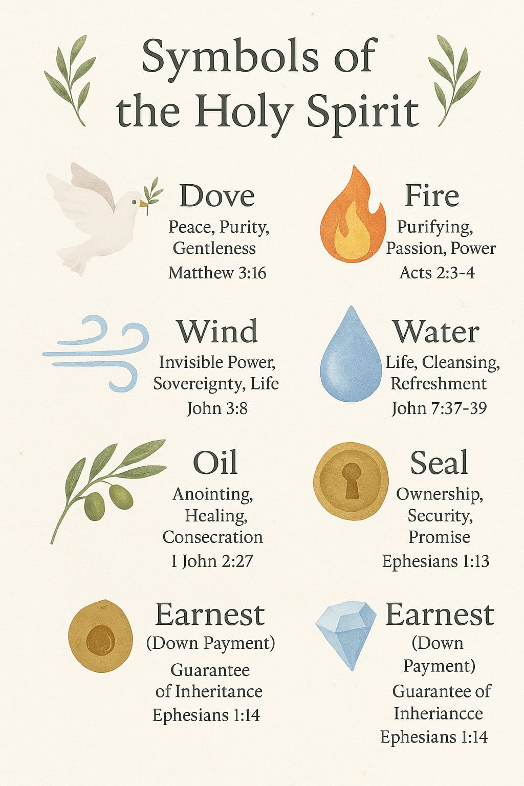 Bible Study About The Holy Spirit: From Fire to Dove