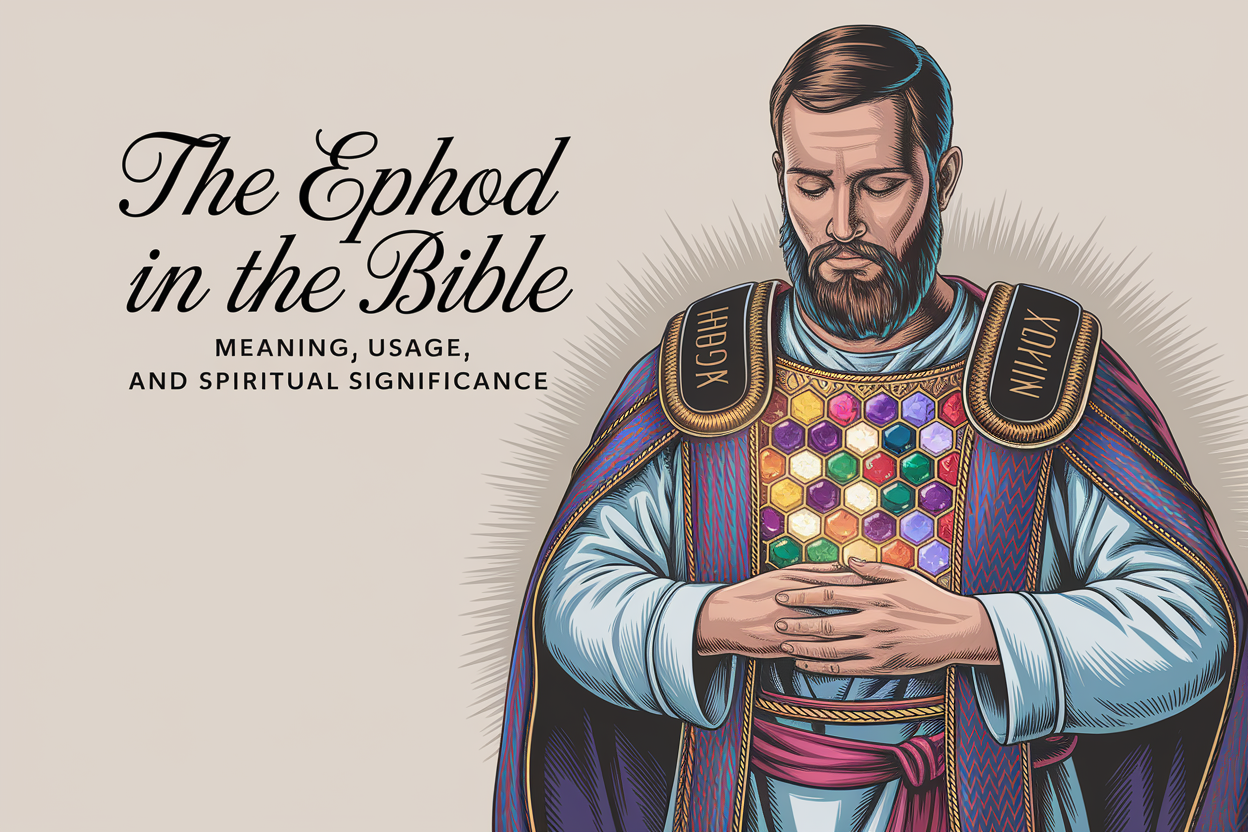 The Ephod in the Bible: Meaning, Usage, and Spiritual Significance