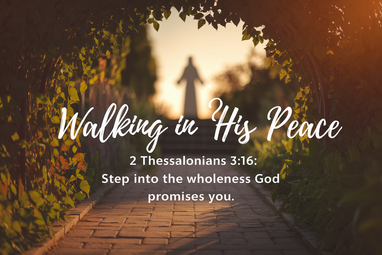Walking in Biblical Peace: From “Shalom” to the Prince of Peace