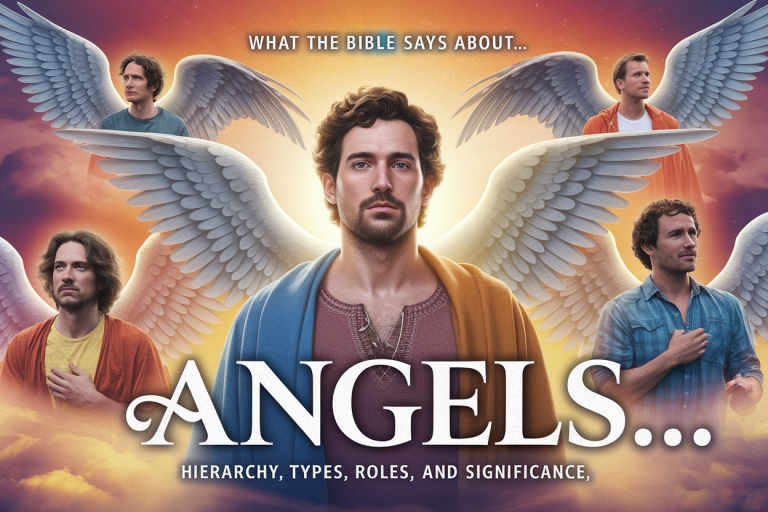 Angels in the KJV Bible: Hierarchy, Types, Roles, and Significance
