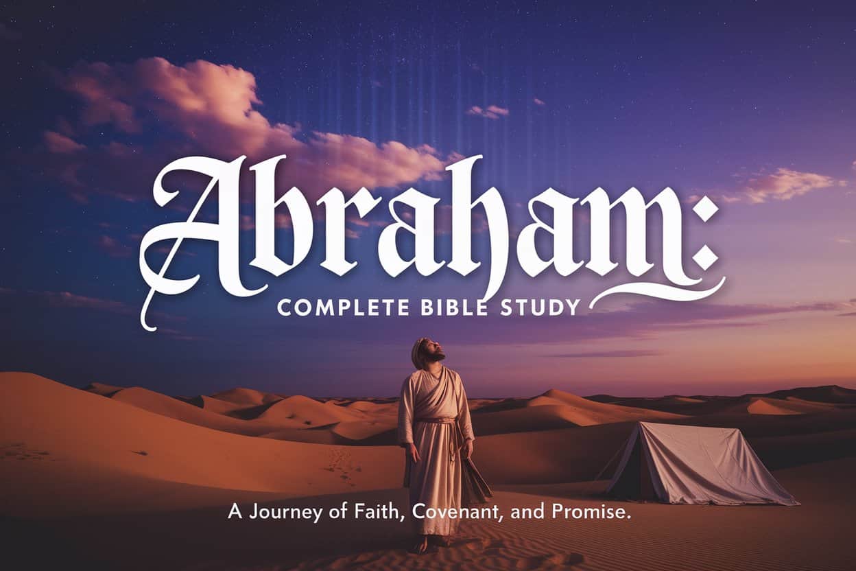 Abraham: Complete Bible Study - A Journey of Faith, Covenant, and Promise