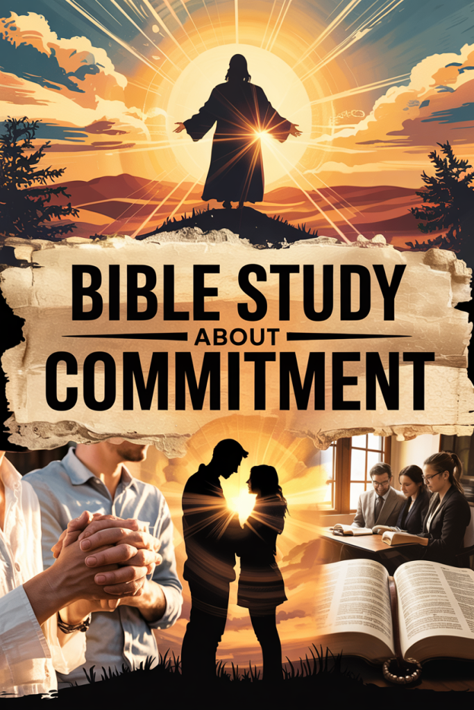 Bible Study About Commitment