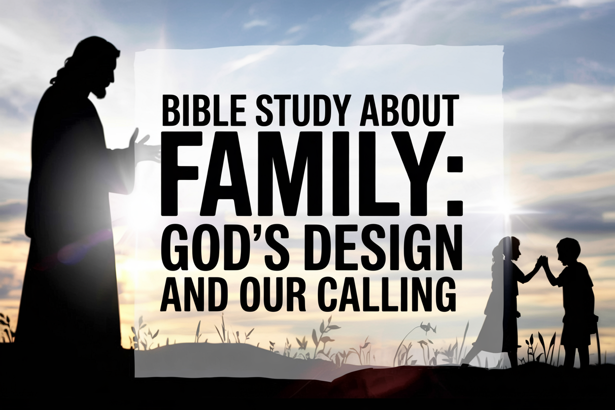 Bible Study About Family: God’s Design and Our Calling