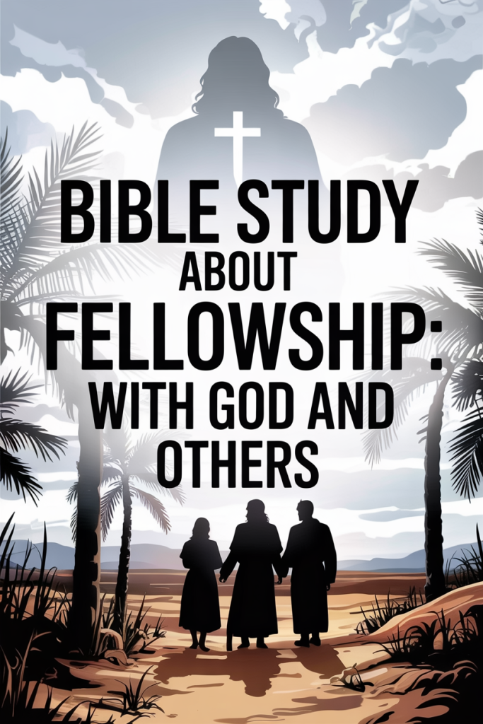 Bible Study About Fellowship: With God and Others