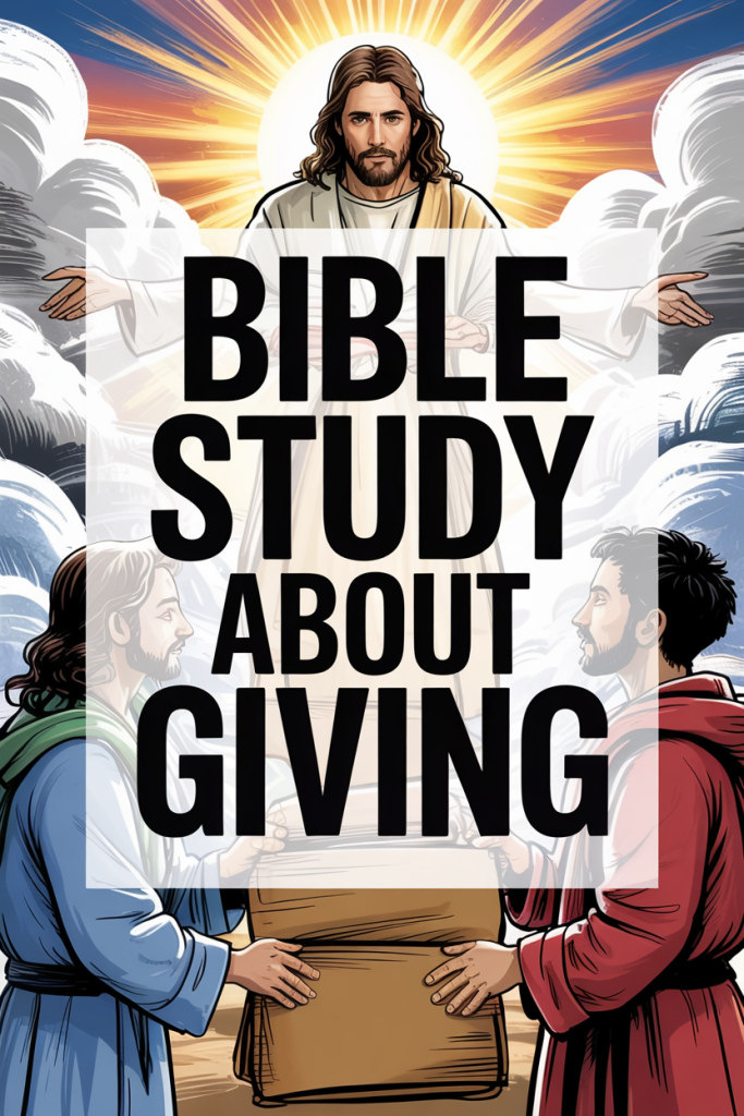 Bible Study About Giving: Growing in Generosity