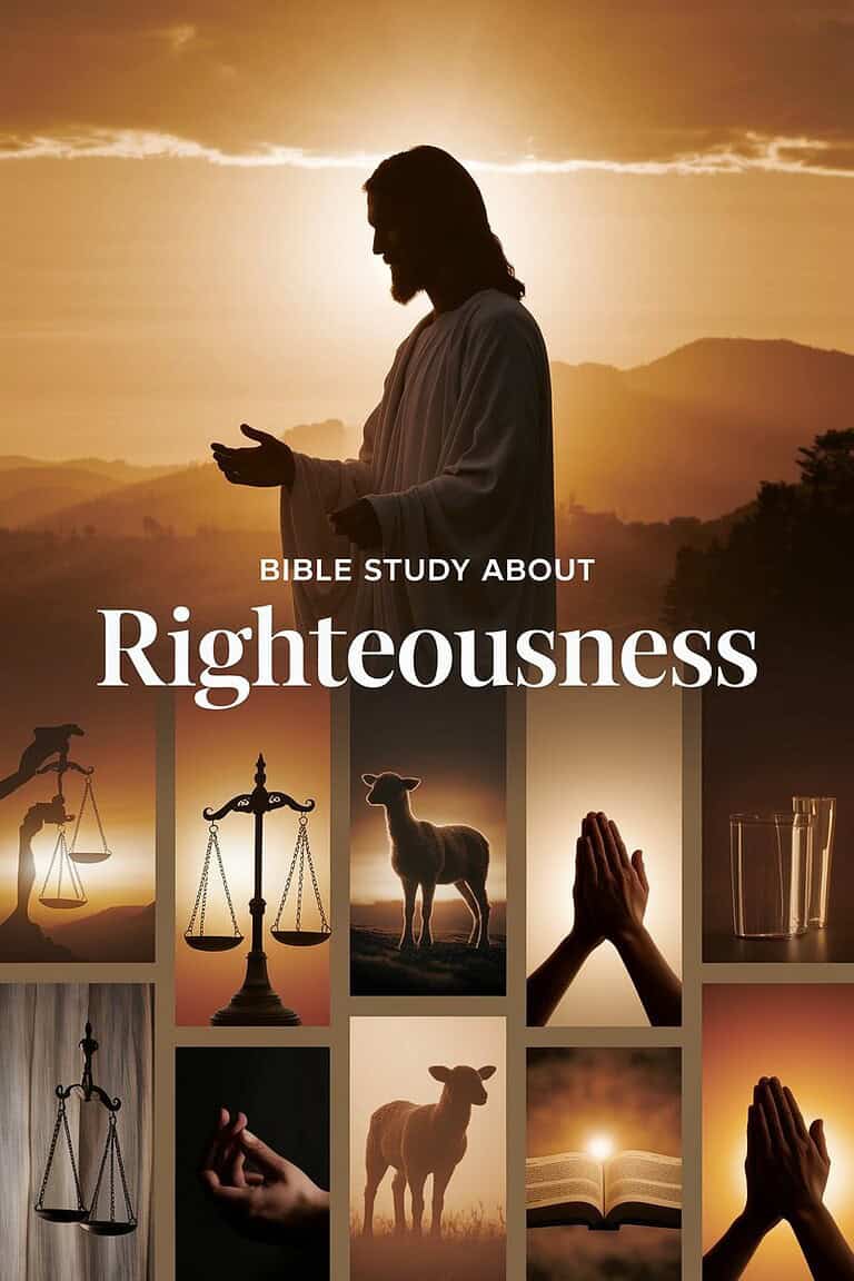 Bible Study About Righteousness: A Comprehensive Bible Study (KJV)