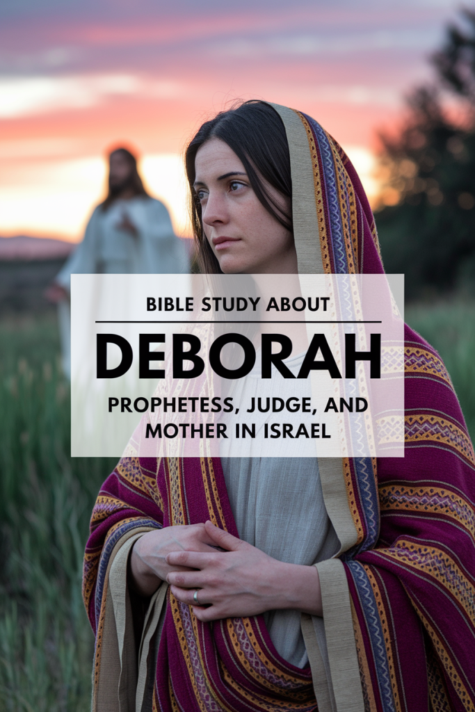 Bible Study About Deborah – Prophetess, Judge, and Mother in Israel