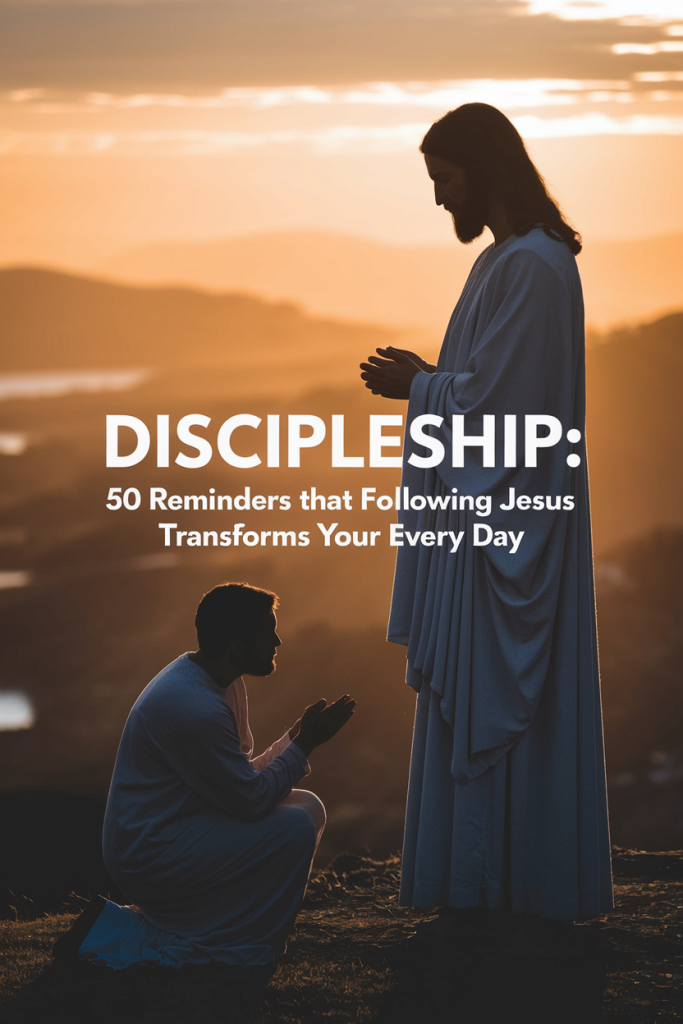 Discipleship: 50 Reminders That Following Jesus Transforms Your Every ...