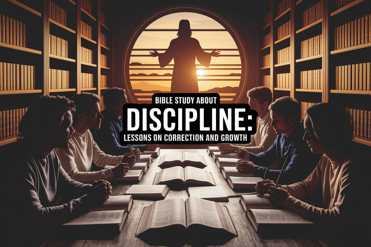 Bible Study About Discipline: Lessons on Correction and Growth