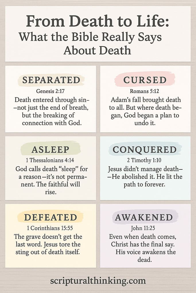 Bible Study About Death: Physical and Spiritual Realities