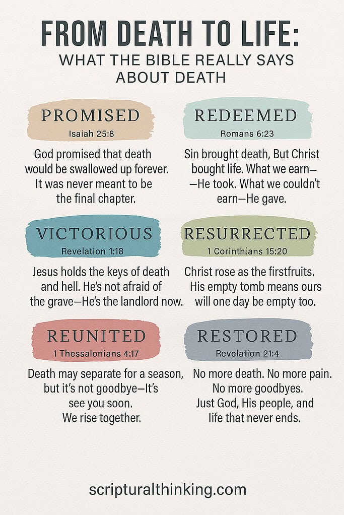 Bible Study About Death: Physical and Spiritual Realities