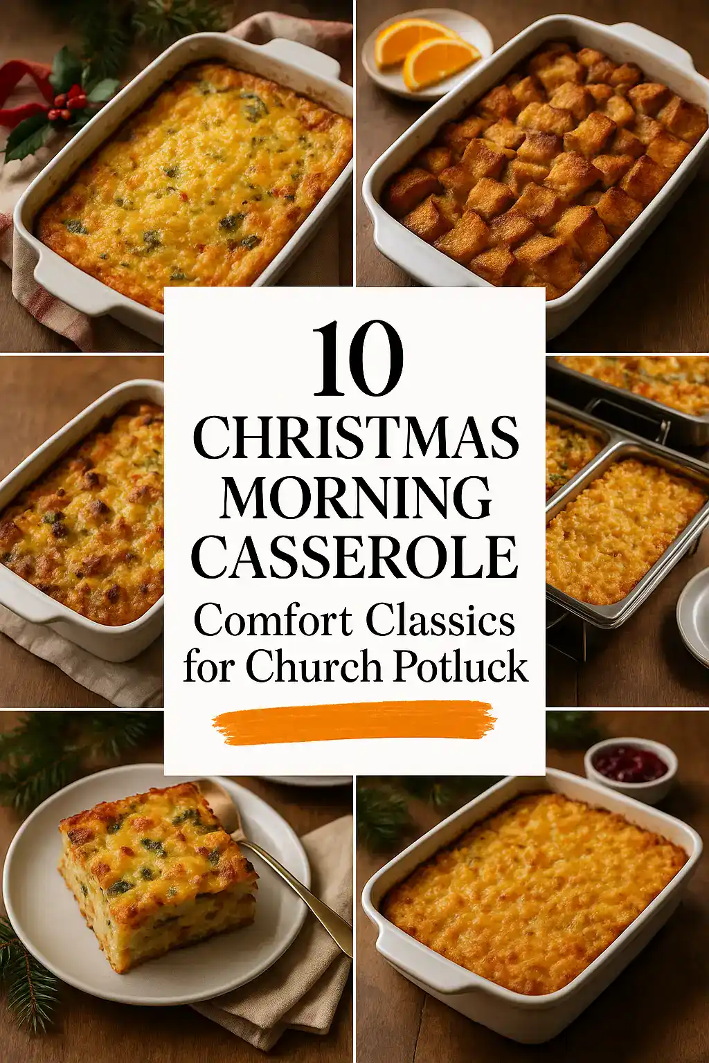 Christmas Morning Casserole Comfort Classics for Church Potluck