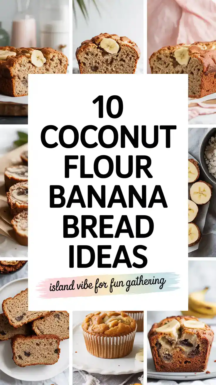 10 Coconut Flour Banana Bread Ideas: Island Vibe for Fun Gathering