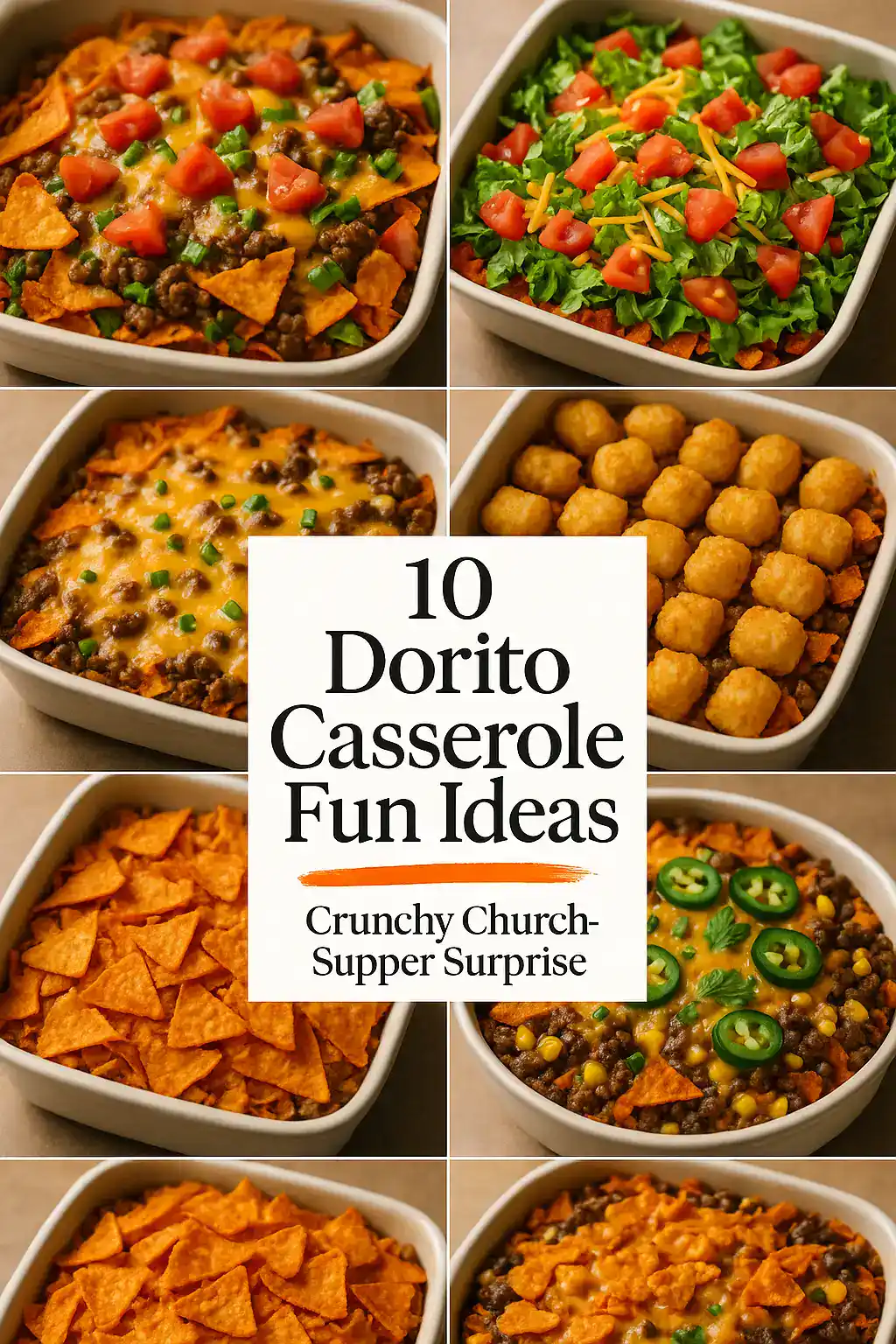 10 Dorito Casserole Fun Ideas: Crunchy Church-Supper Surprise