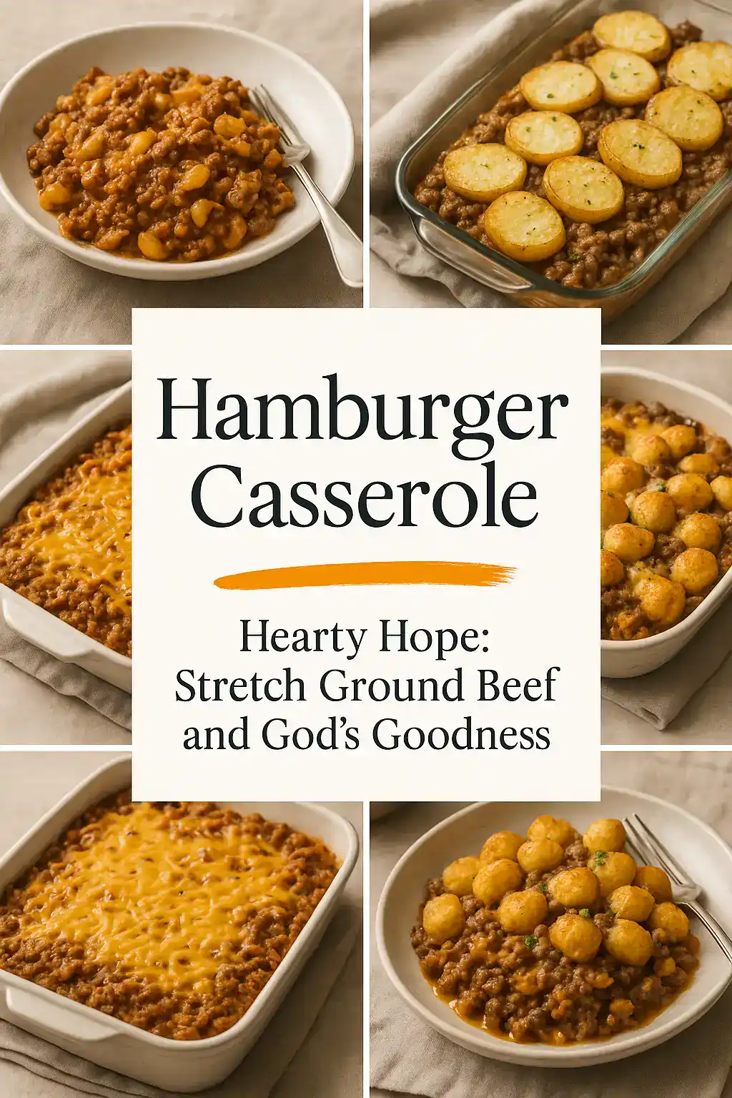 10 Hearty Hamburger Casserole Ideas: Stretch Ground Beef and God’s Goodness