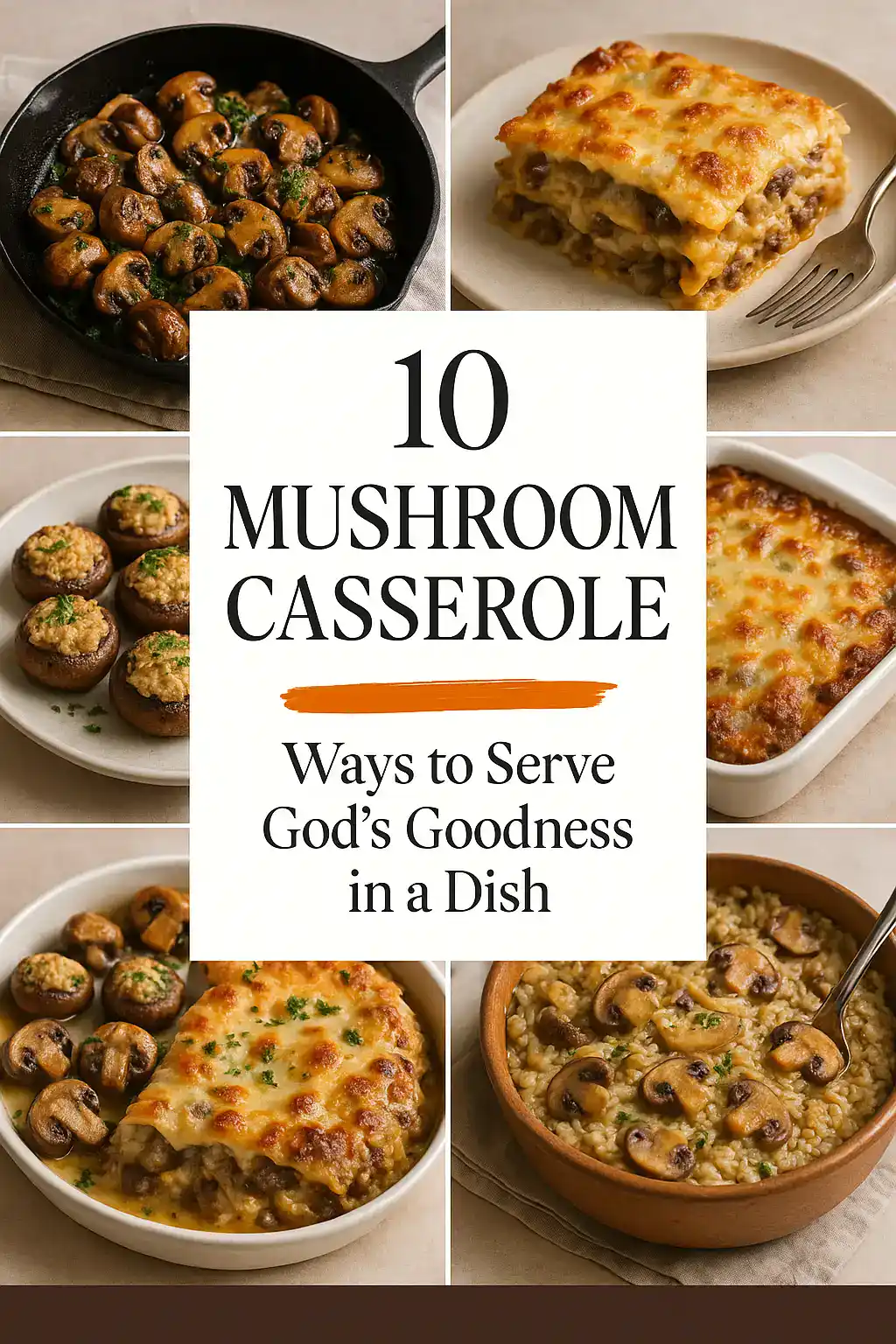Mushroom Casserole Ways to Serve God’s Goodness in a Dish