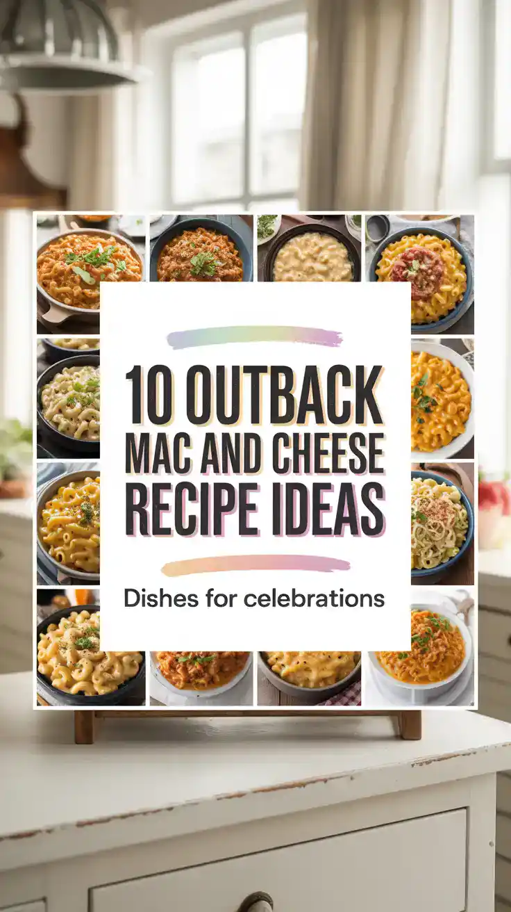 10 Outback Mac and Cheese Recipe Ideas: Dishes for Celebrations