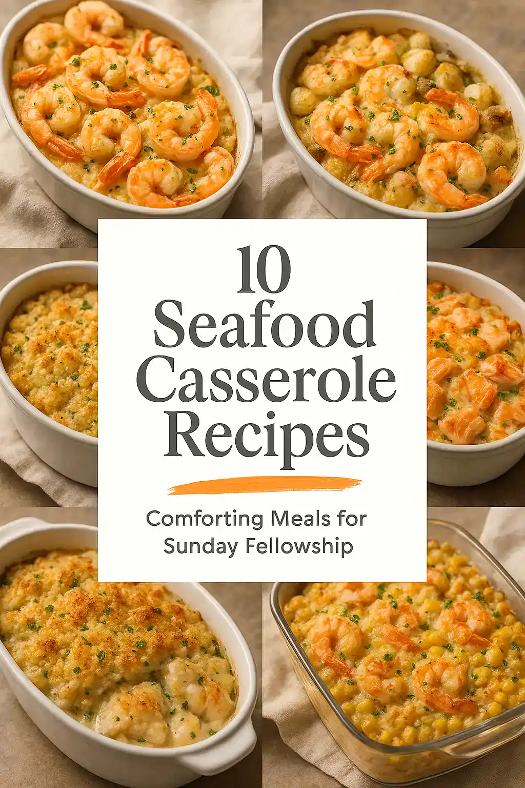 10 Seafood Casserole Recipes: Comforting Meals for Sunday Fellowship