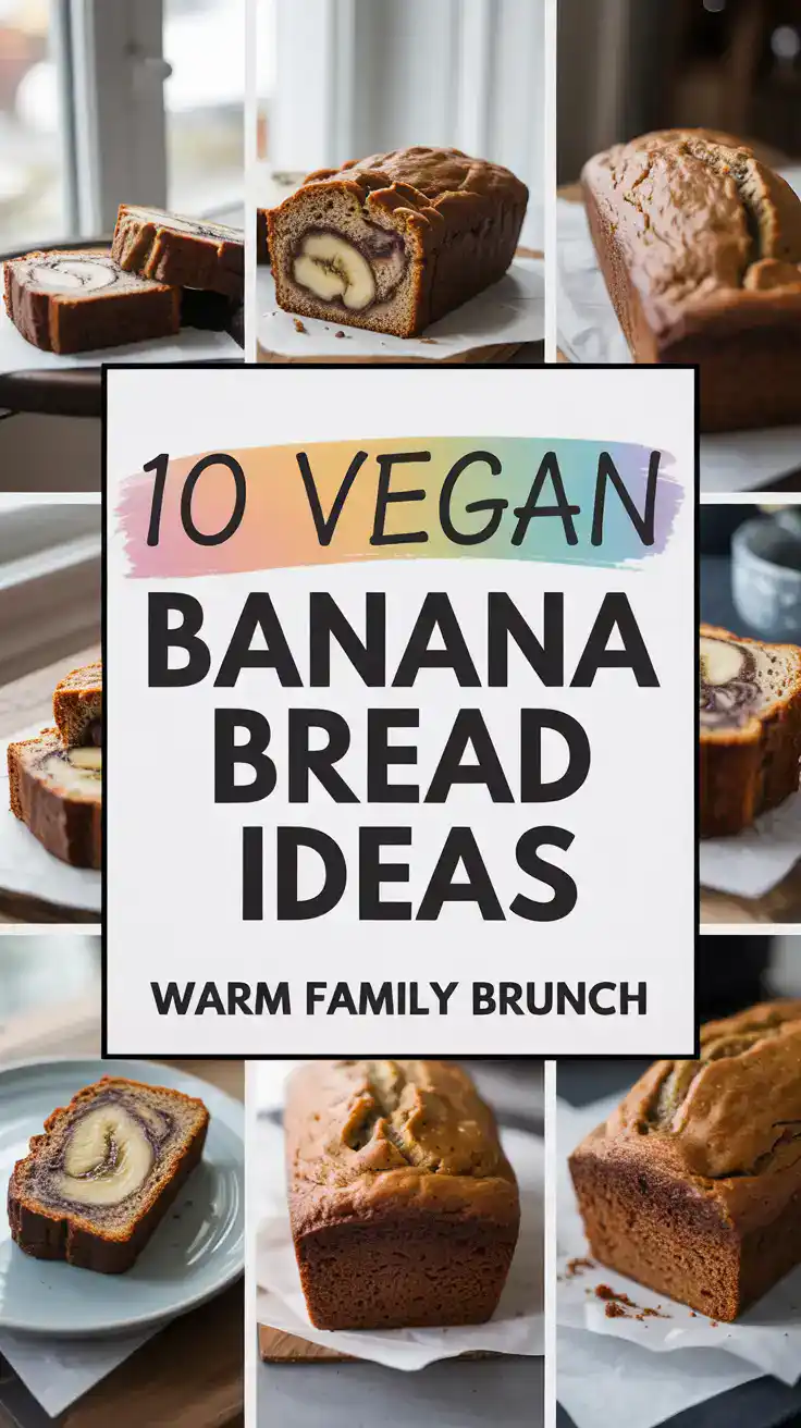 10 Vegan Banana Bread Ideas: Welcome at a warm family brunch