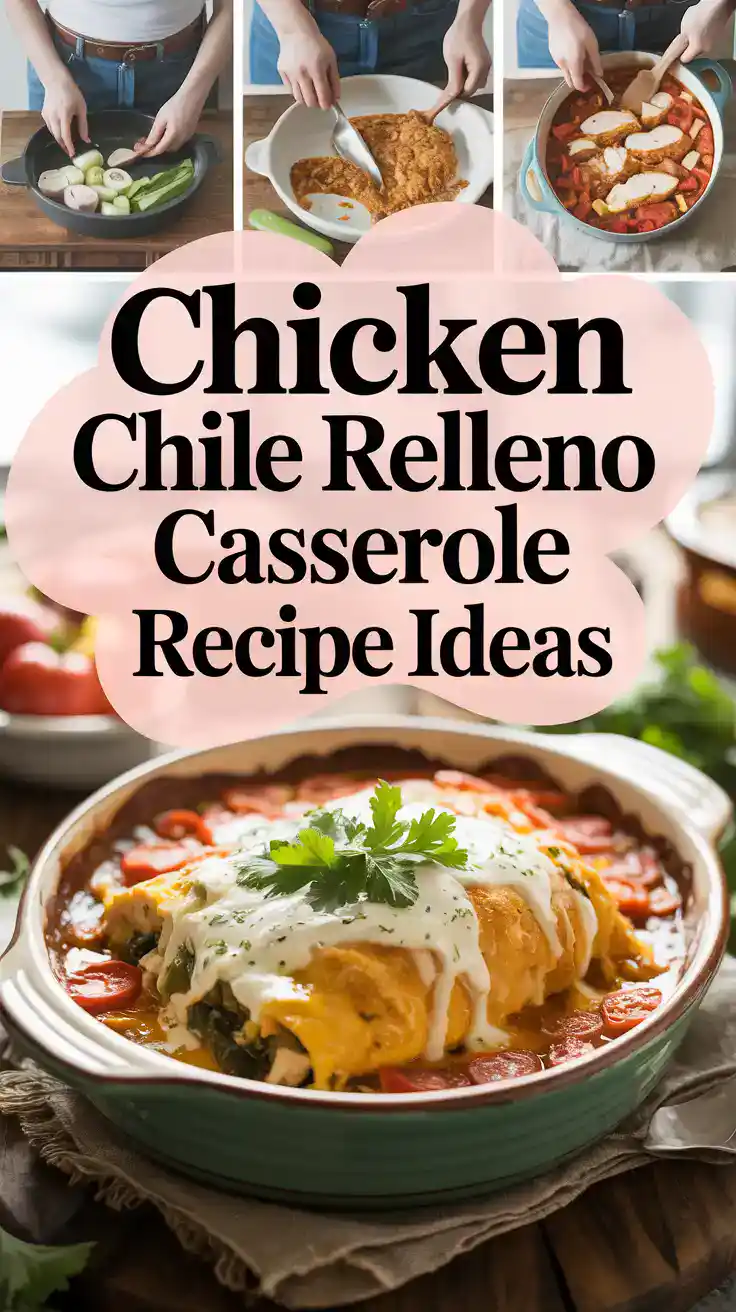 Chicken Chile Relleno Casserole Recipe Ideas