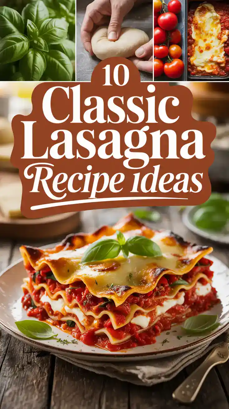 10 Classic Lasagna Recipe Ideas