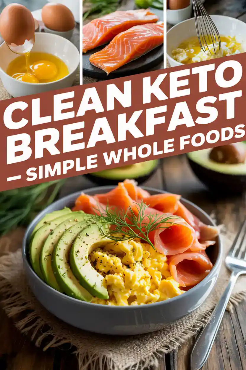 Clean Keto Breakfast - Simple Whole Foods