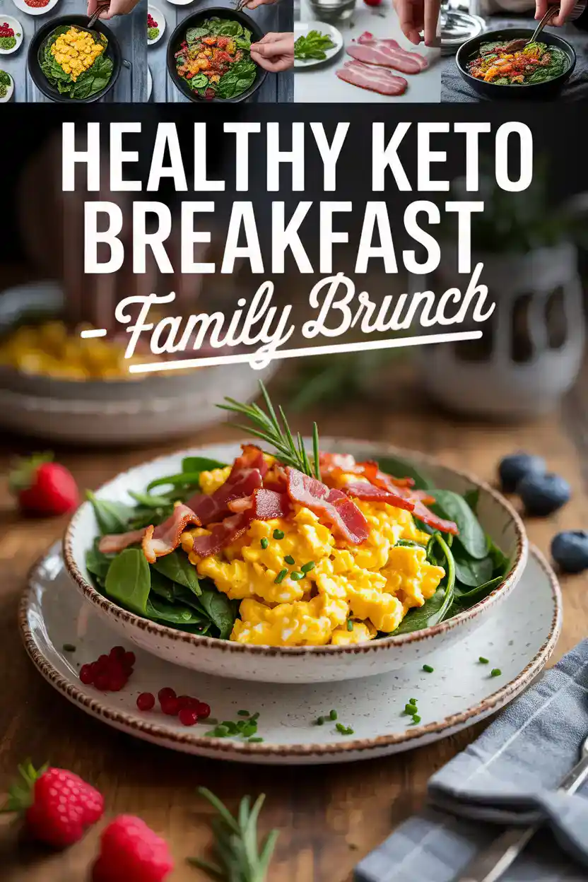 Healthy Keto Breakfast - Family Brunch