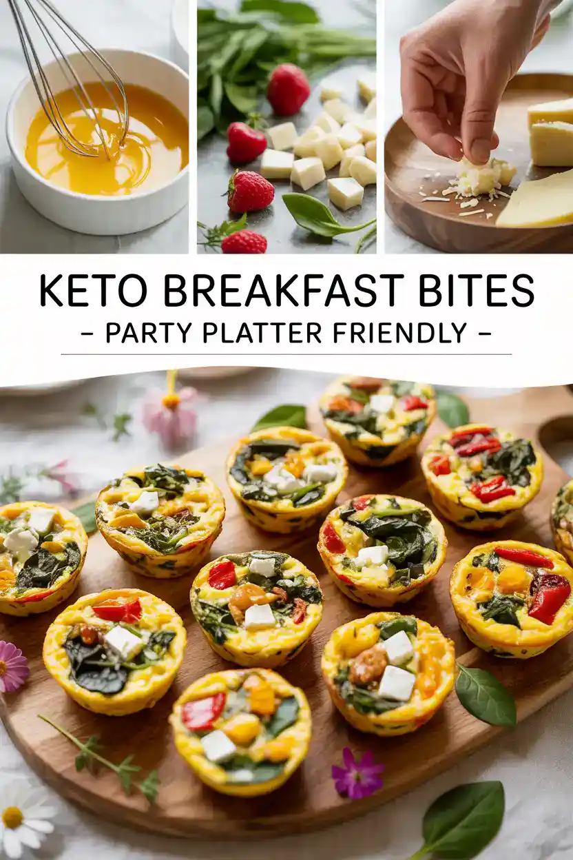 Keto Breakfast Bites - Party Platter Friendly