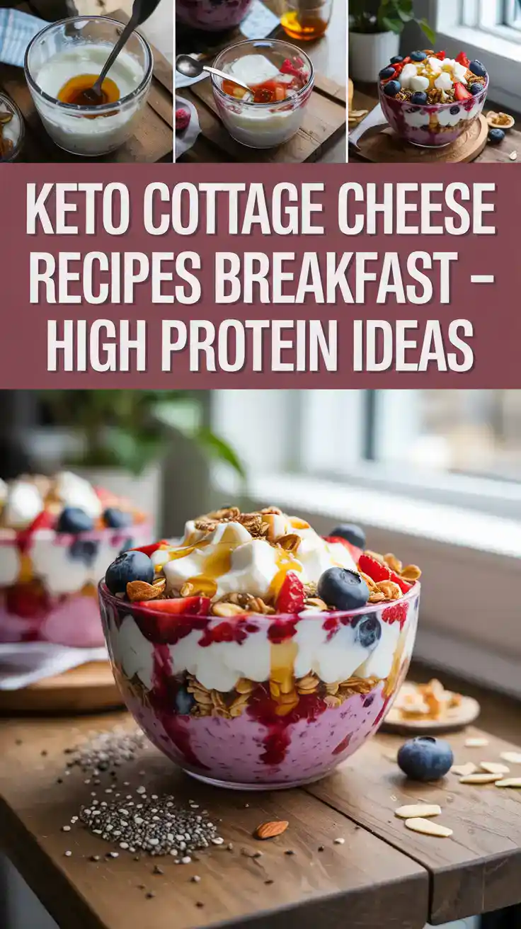Keto Cottage Cheese Recipes Breakfast - High Protein Ideas