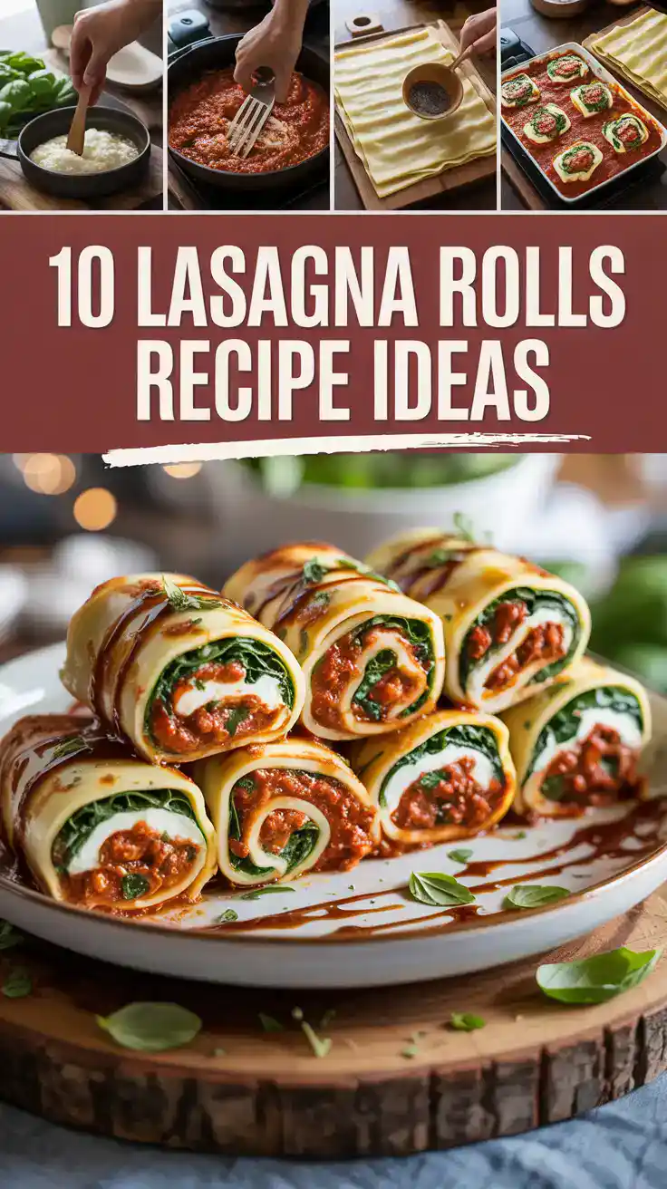 10 Lasagna Rolls Recipe Ideas