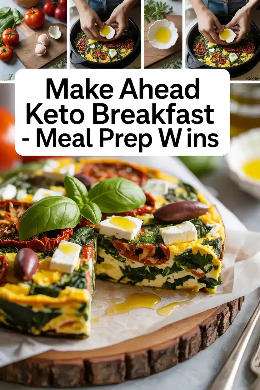 Make Ahead Keto Breakfast - Meal Prep Wins